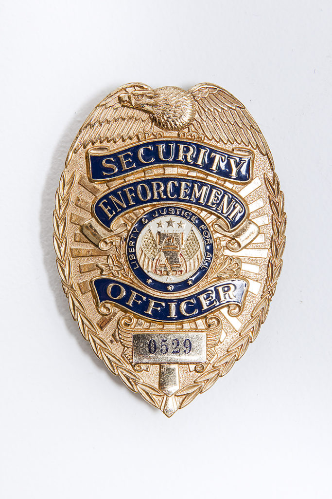 American Security Enforcement Officer Badge | Thunder Thighs Costumes Ltd.